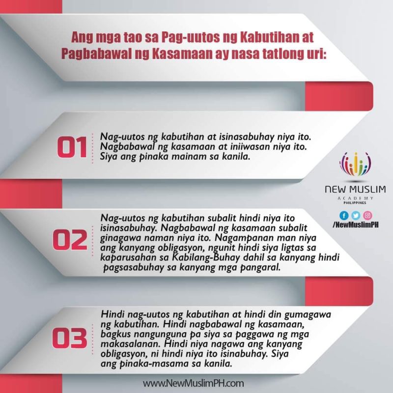 Ang mga tao sa Pag-uutos ng Kabutihan at Pagbabawal ng Kasamaan ay nasa ...