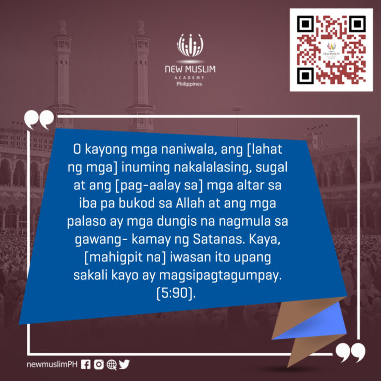 Ang Paninindigan ng Islam sa mga Nakalalasing na Inumin – New Muslim ...