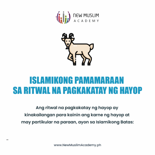 Ang Pagsamba Sa Islam – New Muslim Academy – Philippines